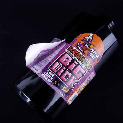 China Multi layer seal label customization cosmetic sticker folding instructions double-sided double-layer for sale