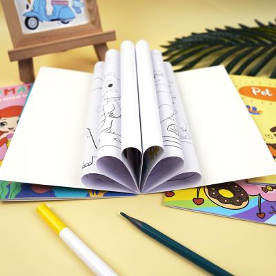 China Square Type Hardcover Book Printing with Customized Page Count and CMYK Offset Printing for sale
