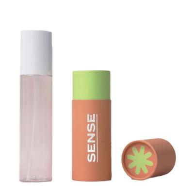 중국 원형 종이 튜브 화장품 종이 인쇄 스프레이 병 외부 포장 판매용