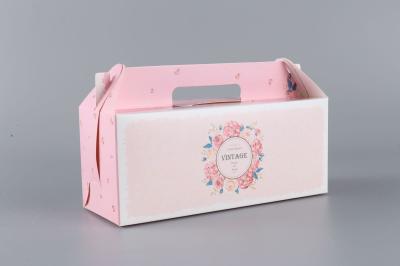 China Customized Sushi Corrugated Cardboard Shipping Box with Handle Matt Lamination Durable and Sturdy for Safe Packaging for sale