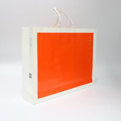 China Printing Customized Custom Printed Clothes and Shoes Paper Bags with Customized Design and CMYK/Pantone Colors for sale