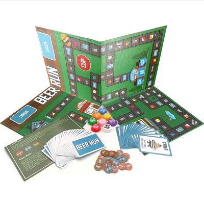 China Printing English version Chess Party Party Interactive Desktop Game Board Game Card Customization Factory for sale