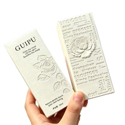 China Make-up Art Paper Packaging Case Embossing Cosmetic Box Designed Beauty Products Efficiently for sale