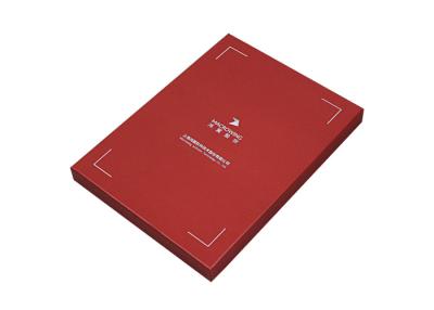 China Douane deksel-van Stijve Verpakkende Rode Doos van de Doos de Beschermende Vernis Te koop
