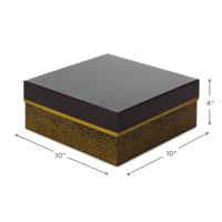 China UV Coated Rigid Packaging Box Champagne Bubbles Makeup Packaging Boxes for sale