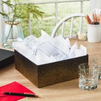 China UV Coated Rigid Packaging Box Champagne Bubbles Makeup Packaging Boxes for sale