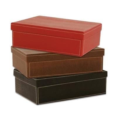 Cina Rivestimento UV d'imballaggio rigido di cuoio della scatola di Candy del Faux con i coperchi in vendita