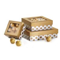 China Gourmet Rigid Gift Boxes Hard Plastic Box Packaging for sale