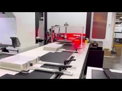 Scatola di imballaggio cosmetico ecologico con rivestimento in raso e finitura lucida