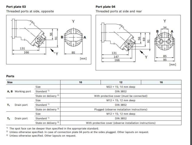 Hydraulic Motor for Rexroth A2FM56 Best Supplier in China A2FM16, A2m23, A2FM32, A2FM45, A2FM63, A2FM80, A2FM90, A2FM107, A2FM160