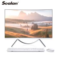 China 27 Inch All In One Curved Touch Screen Computer Intel i7 16GB RAM 128GB SSD for sale