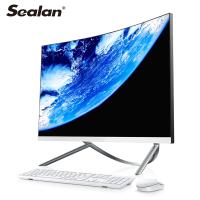 China 27 Inch Core i7 All in One Desktop Computer 480GB SSD 2.4GHz Curved Screen for sale
