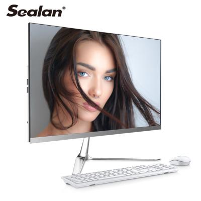 Cina Pc bianco tutto di colore 23.8inch in un pc di gioco del centro I5 AIO in vendita