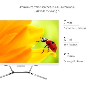 Cina Tipo 21.5inch del calcolatore per problemi commerciali di Monoblock del PC di memoria 4g 8g AIO del centro I7-4710 U in vendita
