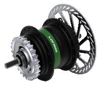 Quality 5 Speed Internal Gear Hub With Smart Electronic Shifting For E-Bikes for sale