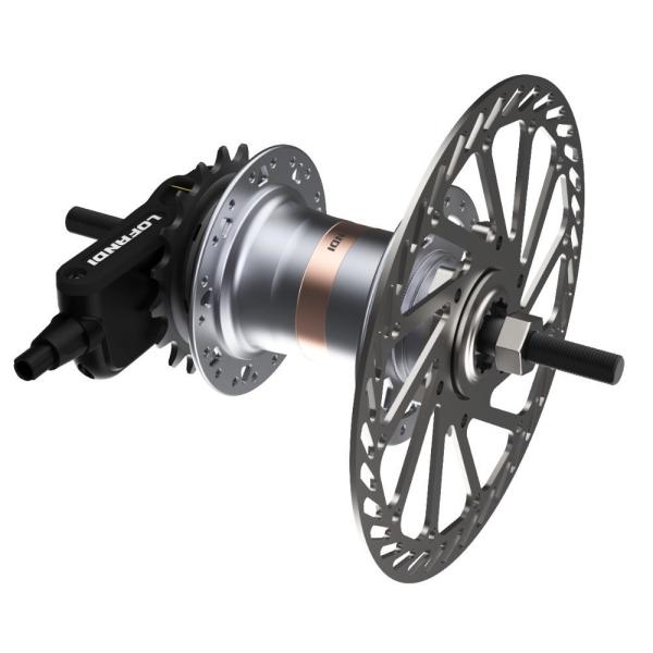 Quality 1.1kg 3 Speed Internal Gear Hub OEM 200mm Bicycle Rear Hub Internal Gears for sale