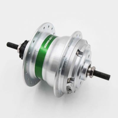 China Waterproof Silver  Commuter Bike Internal Geared Rear Hub Sealed for sale