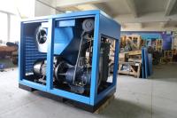 China 10bar 13bar Rotary Large Industrial Air Compressor Variable Frequency for sale