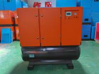 China 20 Hp Screw Compact Air Compressor Variable Speed Tank Mounted for sale