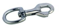 China Bolt Snap hook With Square Eye Zinc Alloy Bolt Snap Hook  Spring Clips for sale