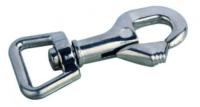 China Bolt Snap hook With Square Eye Zinc Alloy Bolt Snap Hook  Spring Clips for sale