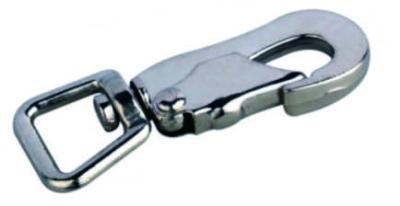 Cina Dimensioni di apertura Square Eye Girevole Harness Snap Zinc Diecast in vendita