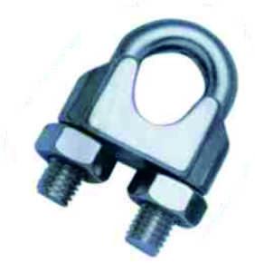 Cina DR-7300Z Clip in metallo zincato con morsetto regolabile per fune metallica in acciaio per fune in vendita