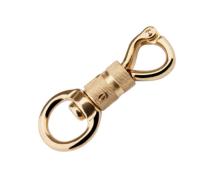 China Panic Snap Heavy Duty Brass  Hook Quick Release Swivel Eye Twist Panic Snap for sale