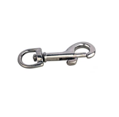 Cina gancio improvviso fuso sotto pressione in lega di zinco dell'occhio rotondo della parte girevole di 10mm piccolo per Cat Leashes in vendita
