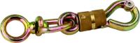 China Quick Release Panic Snap Round Swivel Eye Snap Hook With Swivels for sale