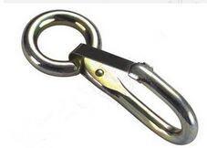 Cina Dimensioni di apertura Square Eye Girevole Harness Snap Zinc Diecast in vendita