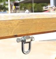 China Swing Buckle With Ring Bolt Hook Swing Accessories for sale