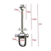 China Swing Buckle With Ring Bolt Hook Swing Accessories for sale