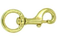 China Heavy Duty Solid Brass Snap Hook Swivel Bolt Snaps Spring Release for sale