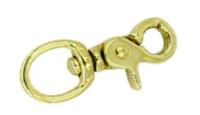 China Heavy Duty Solid Brass Snap Hook Swivel Bolt Snaps Spring Release for sale