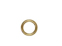 China Brass Snap Hook  for Straps and Belts D-shaped ring for sale