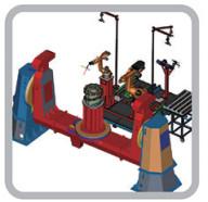 China Training Education Robot System Software Programming Covers A Variety Of Processes for sale