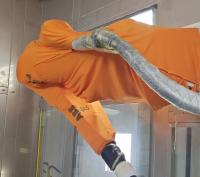 China Protection Robot Protective Cover ABB Surface Coating Advanced Fireproof Materials for sale
