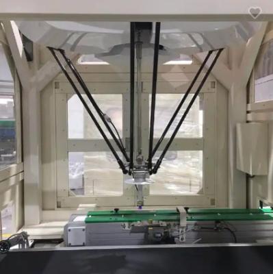 China Nieuwe Robotachtige van het Project Automatische 3 As van de Wapentang het Plukken en de Plaatsdelta Te koop