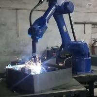 China Robot Welding Positioner System 6 Axis Automatic CHD MIG 500 Electric Welding Machine for sale
