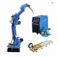 China Robot Welding Positioner System 6 Axis Automatic CHD MIG 500 Electric Welding Machine for sale