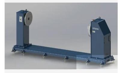 China Stellwerk-Drehscheiben-Entwurfs-elektrischer Kopf-und Endstück-Rahmen 10kg des automatischen Schweißens-10kg zu verkaufen