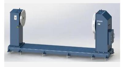 China Stellwerk-Drehscheiben-Entwurfs-elektrischer Kopf-und Endstück-Rahmen 10kg des automatischen Schweißens-10kg zu verkaufen