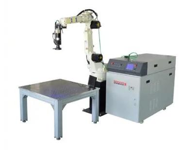 Cina Larghezza di impulso robot del braccio del cellulare ottico del percorso della macchina del sistema della saldatura a laser del robot della fibra 0.1-20ms in vendita