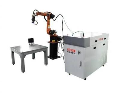 Cina Larghezza di impulso robot del braccio del cellulare ottico del percorso della macchina del sistema della saldatura a laser del robot della fibra 0.1-20ms in vendita