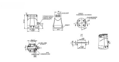Cina Arraffone di collaborazione delle pinze di presa del robot elettrico nel colpo di congiunzione 0-52mm in vendita