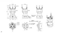 China Programmable Gripper  Robotic Arm Gripper For Robot Cheap Robot Arm Hand Gripper for sale