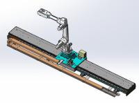 China Industrial Robot Guide Rail Excellent Accuracy Durability And Efficient Operation for sale