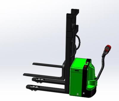 China 125 Mm Standard Lifting Height Automatic Guided Forklift With Carrying Capacity Of 2000 Kg à venda