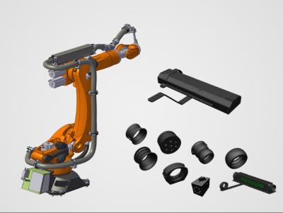Cina Nylon / Metal / Rubber Core Robot Apparels Pack For HYUNDA / ABB / FANUC / KUKA Robots in vendita